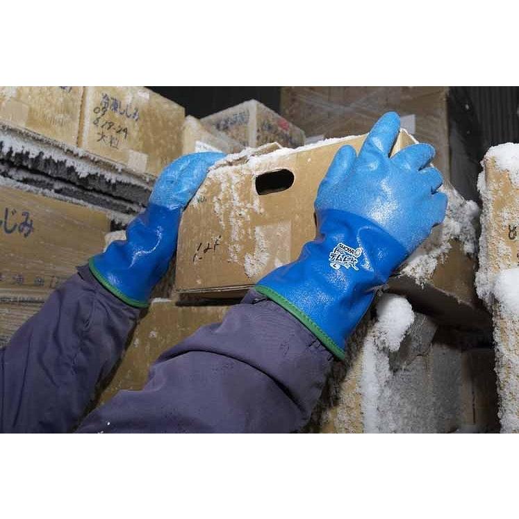 ショーワグローブ NO282-L 防寒テムレス ブルー 青 Lサイズ 1双てぶくろ 手袋 裏起毛 防水 : バイクマン 4ミニストアー - 通販 - Yahoo!ショッピング