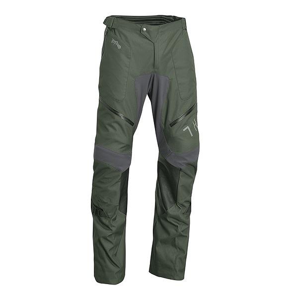 THOR ソアー 2901-10454 TERRAIN EDパンツ オーバーザブーツタイプ アーミー/チャコール 34インチ ズボン ジャージ バイクウェア ウエストウッド : バイクマン 4 ...