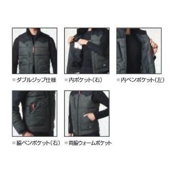 バートル 5024 防寒ベスト 14/ミルスグリーン S サーモクラフト対応 アウター 上着 撥水 防風 作業服 アウトドア 釣り : バイクマン - 通販 - Yahoo!ショッピング