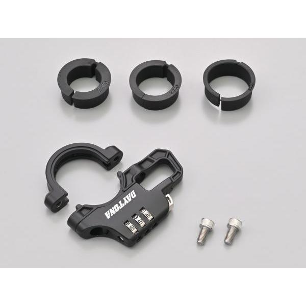 デイトナ 42183 スレンダーヘルメットロック ダイヤルタイプ ケーブルなし 汎用品 ヘルメットロック ヘルメットパーツ : バイクマン ...