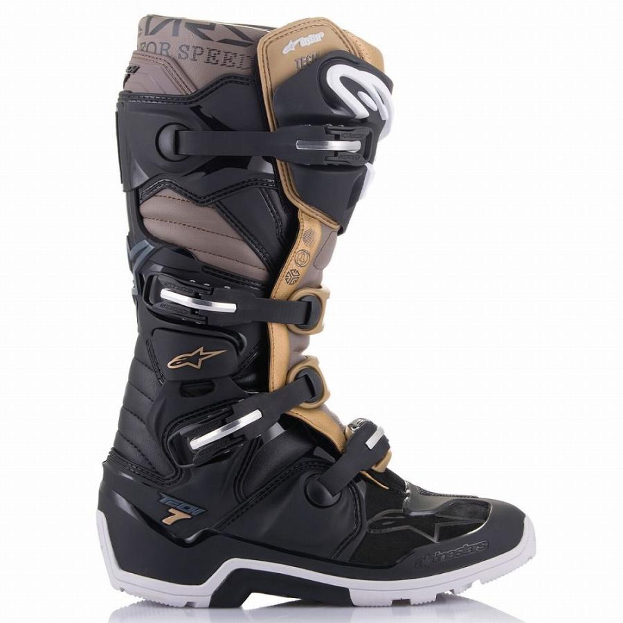 アルパインスターズ 2012620-1959-7 ブーツ TECH7 エンデューロ ドライスター ブラック/グレー/ゴールド 7(25.5cm) オフロード :drc-2012620-1959 ...