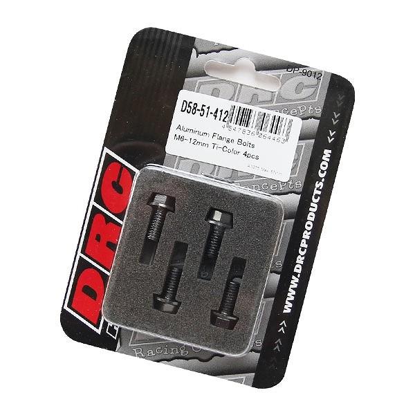 アルパインスターズ DRC ダートフリーク D58-51-412 M6 アルミフランジボルト チタンカラー 4個 12mm : バイクマン ...