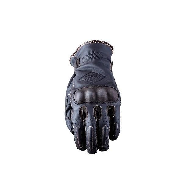 FIVE OKLAHOMA レザーグローブ ブラウン Lサイズ バイク ツーリング 手袋 スマホ対応 : バイクマン - 通販 - Yahoo!ショッピング