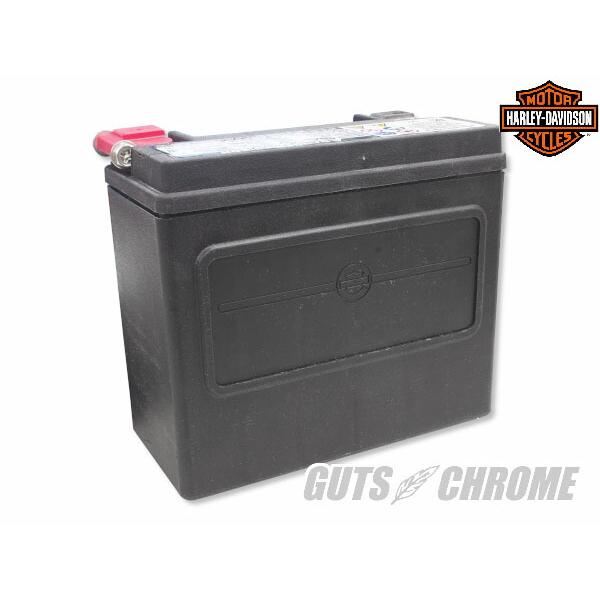 ガッツクローム 66000207A ハーレー純正 バッテリー OEM/65989-97C XL ダイナ ソフテイル V-ROD : バイクマン ...