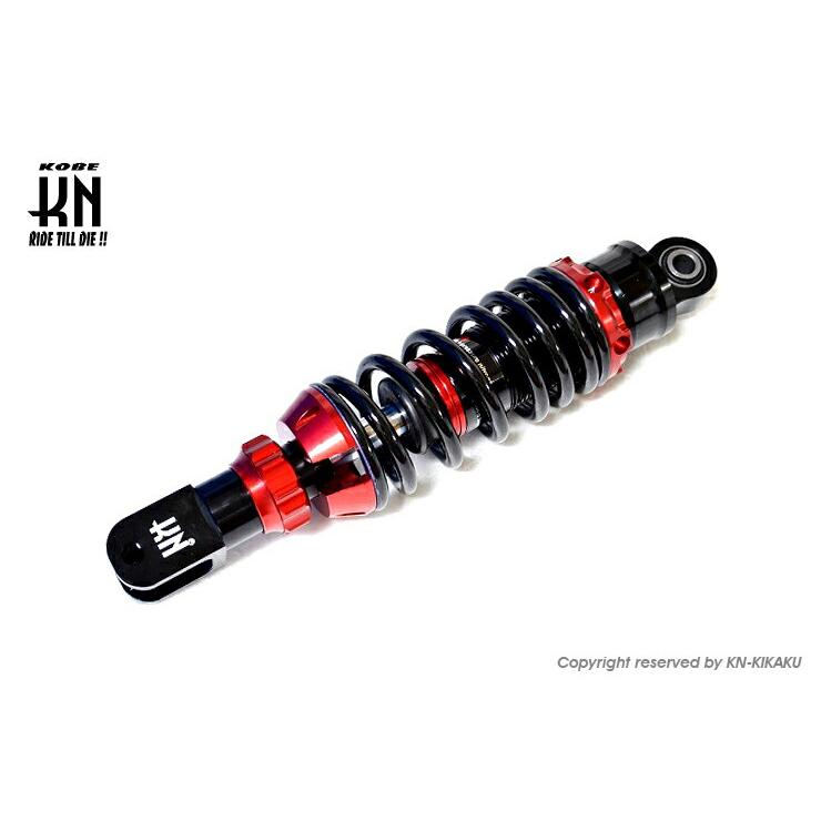 KN企画 SU1010-KN2-RD スーパーショック2 減衰調整付 レッド 265mm : バイクマン - 通販 - Yahoo!ショッピング
