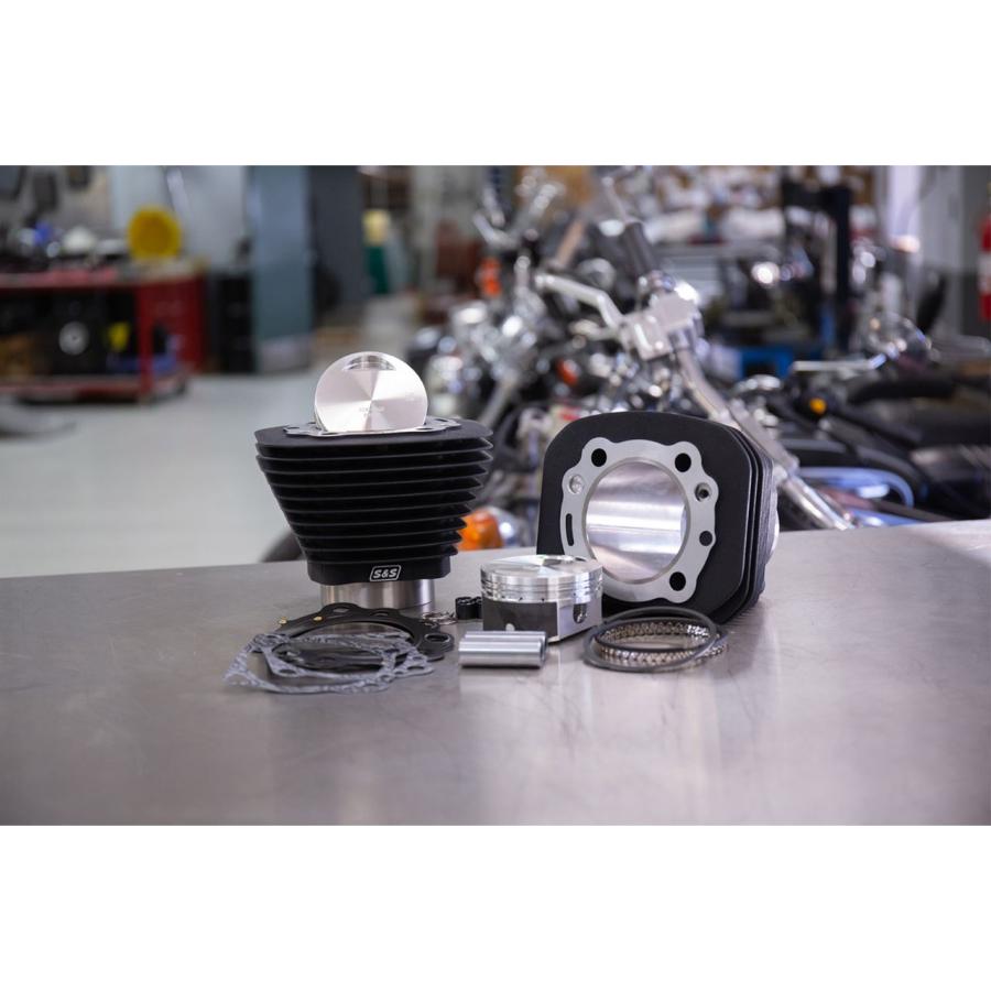 S&Sサイクル 910-0691 1250ccコンバージョンキット リンクルブラック スポーツスター エンジン パーツ プロト : バイクマン - 通販 - Yahoo!ショッピング