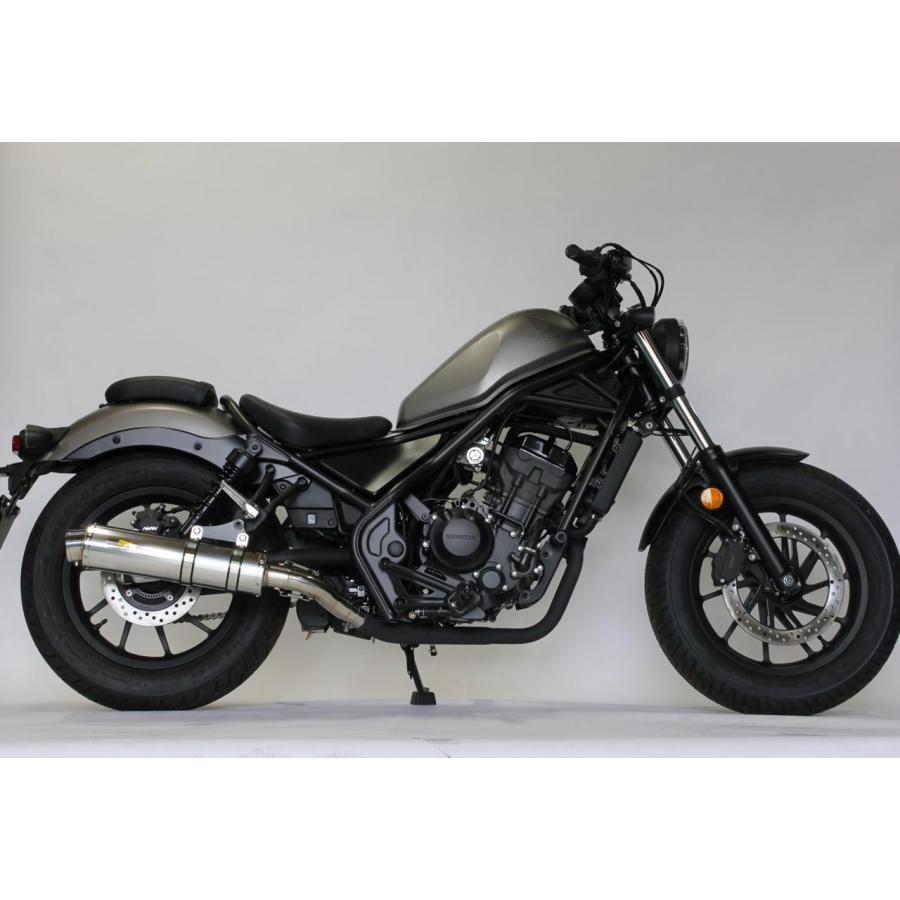 リアライズ 519-SO-003-02 ARIA アリア ステンレス マフラー タイプS(スラッシュエンド) レブル250 2BK-MC49 ...