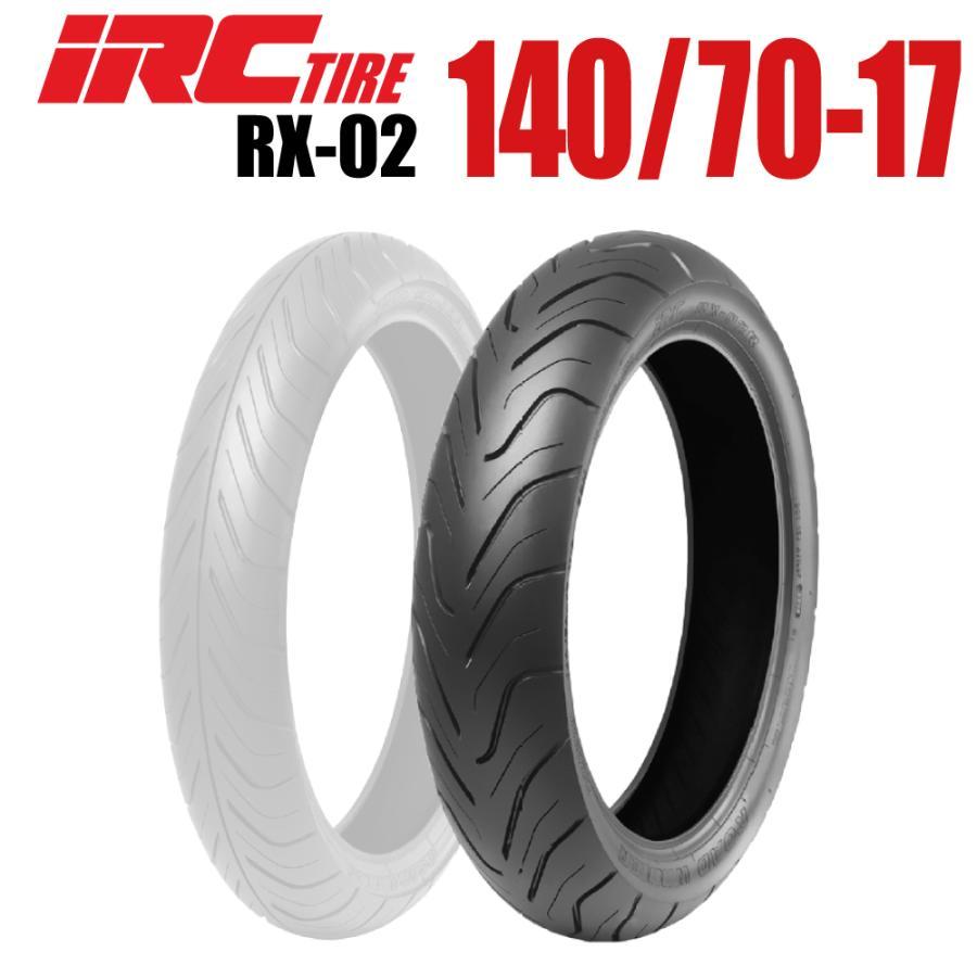 IRC IRC RX-02 140/70-17 M/C 66H TL 1本 MT-25 YZF-R25 NINJA250 CBR250R ...