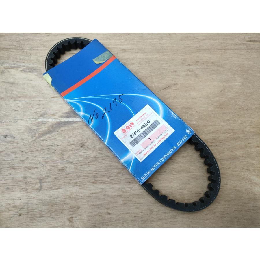 190 純正 ベルト レッツ2 CA1KA CA1PA 27601-43E00 : バイク中古部品屋さん - 通販 - Yahoo!ショッピング