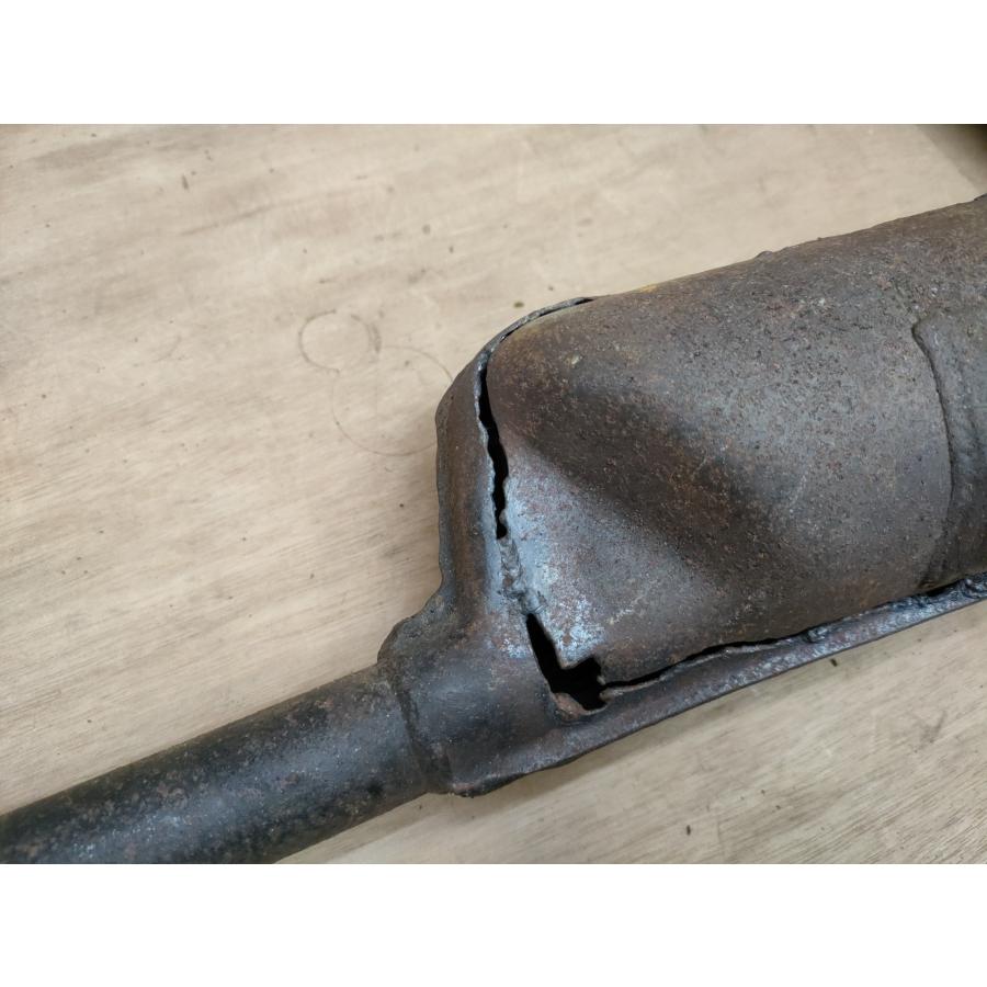 220 マフラー チャンバー 要溶接 ミニトレ GT50 3M7 1台解体 検)GR50 TY50 RD50 GT80 : バイク中古部品屋さん - 通販 - Yahoo!ショッピング