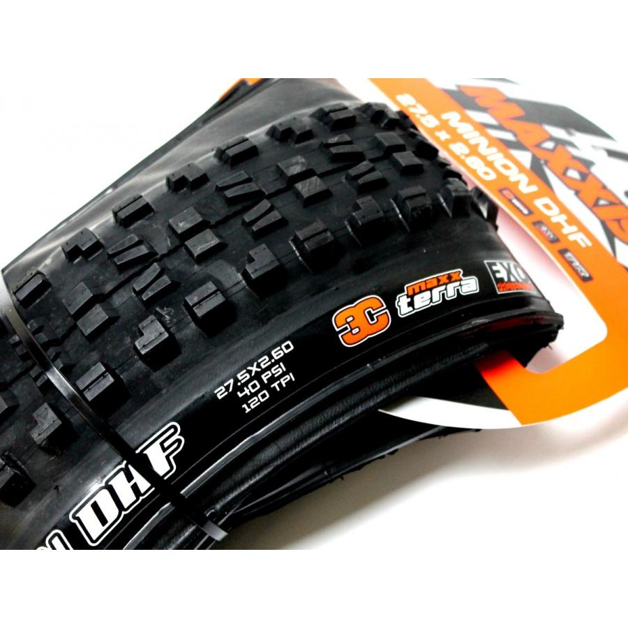 MAXXIS マキシス MINION DHF フォルダブル (27.5X2.6, 3C/EXO/TR) : Biking - 通販 - Yahoo!ショッピング