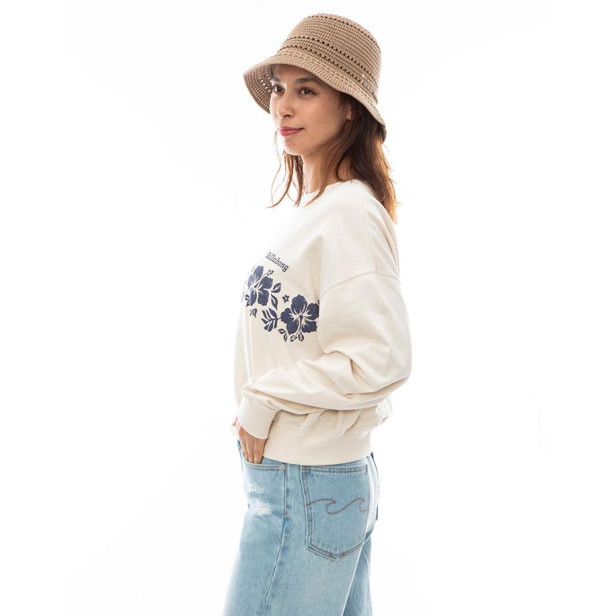 BILLABONG OUTLET 送料無料 2024 ビラボン レディース FORGET ME NOT SWEAT CREW クルーネックトレーナー 2024年春夏モデル 全4色 M/L ...
