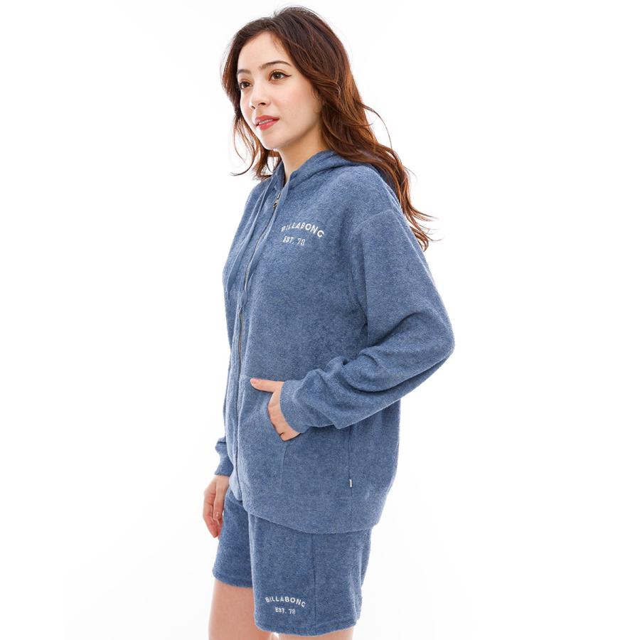 2024 ビラボン レディース CHILLWEAR PILE ZIP PARKA ジップアップパーカー 2024年春夏モデル 全3色 M/L BILLABONG :BE013034-2024S ...