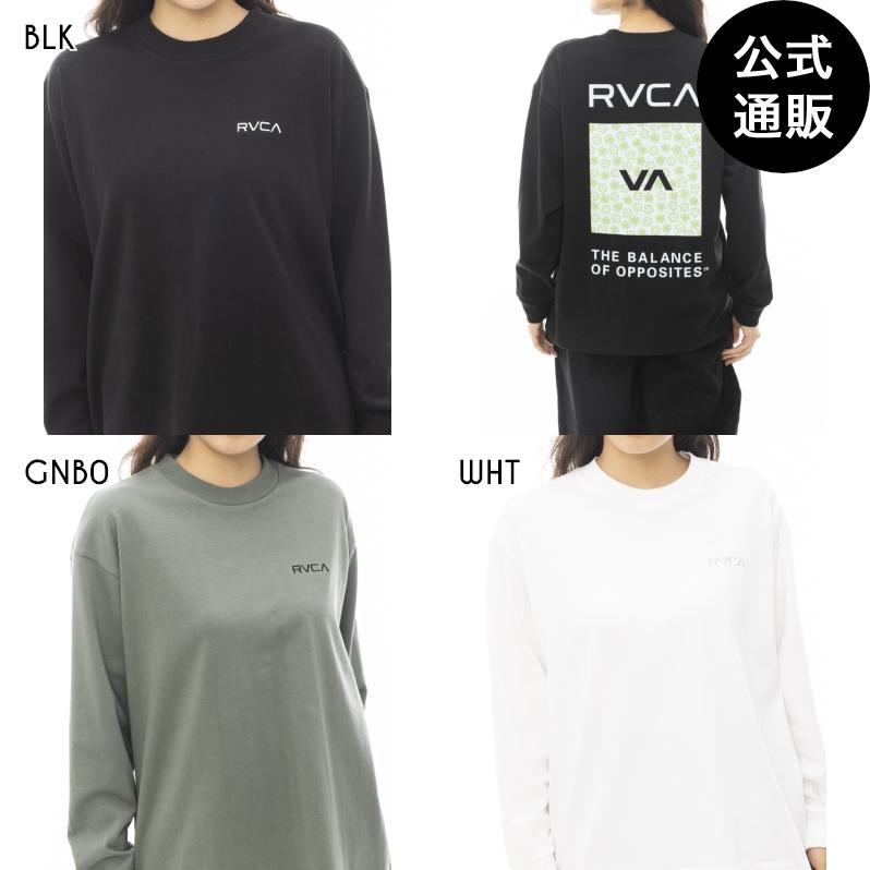 RVCA OUTLET 送料無料 2024 ルーカ レディース VA BOX LOGO LS ロングスリーブTシャツ 2024年春夏モデル 全3色 S/M/L rvca : BILLABONG ...