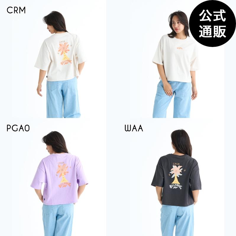 BILLABONG 【15日-18日はボーナスストア+10％】SALE【公式】ビラボン レディース BB GALLERY ZACKBALANG COCO PARM TEE Tシャツ 2025年 ...