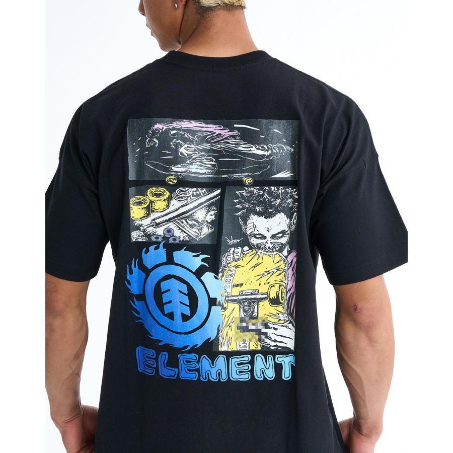 ELEMENT 【11日-15日はボーナスストア+10％】OUTLET 【公式】直営店限定 エレメント メンズ JOHANN COMIC SS Tシャツ 2025年夏モデル 全2色 M/L ...