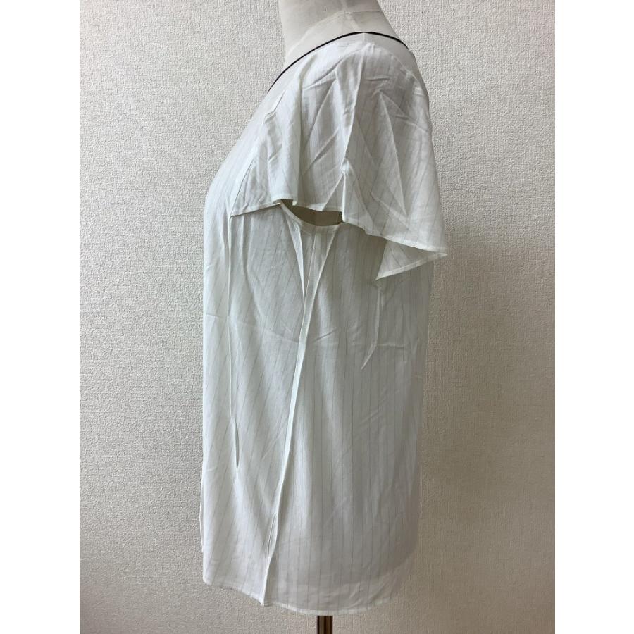 ICB iCB iCB タグ付き未使用 オフホワイトにグレーストライプ カットソー サイズS : ゴーゴーリサイクル - 通販 - Yahoo!ショッピング