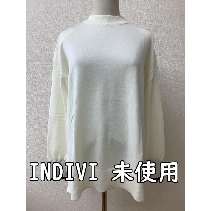 インディヴィ (INDIVI) タグ付き未使用 定価13500円 アイボリーニット サイズ38／M : 139814 : ゴーゴーリサイクル - 通販 - Yahoo!ショッピング
