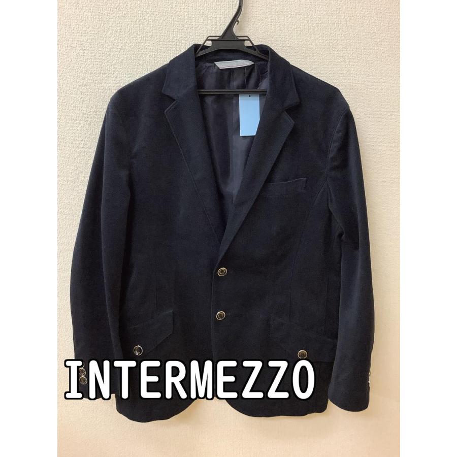INTERMEZZO インターメッツォ メンズ、ベロアジャケット 紺黒格子柄 サイズL : ゴーゴーリサイクル - 通販 - Yahoo!ショッピング