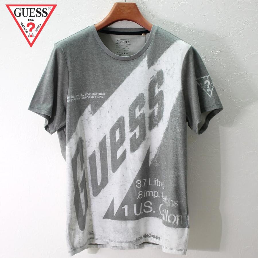 GUESS GUESS ゲス Tシャツ ロゴ グラフィックT グレー メンズ XLサイズ 大きいサイズ : BIN-1 LIMITEDヤフーショップ - 通販 - Yahoo!ショッピング