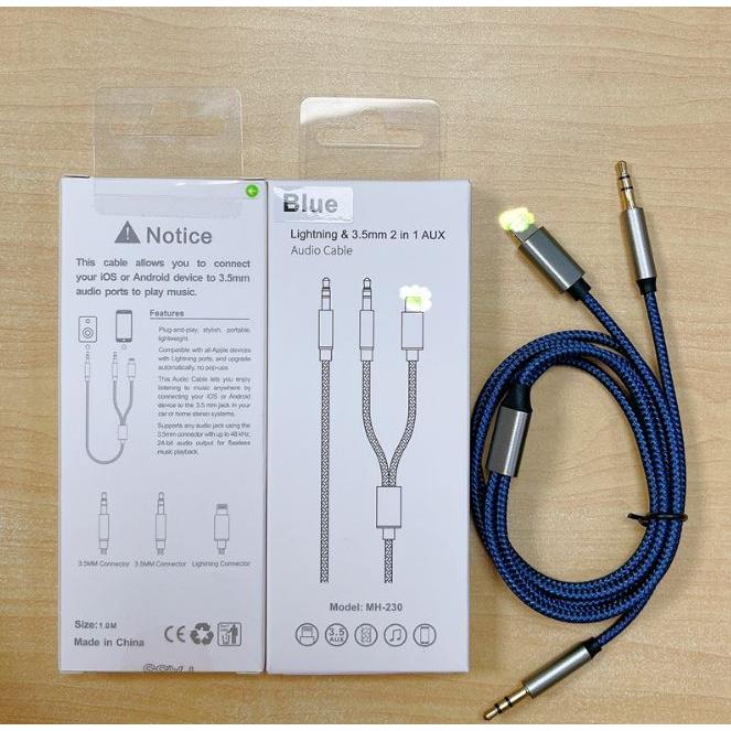 AUX3.5mm to iphone-Type-C 2系統入力 オーディオケーブル 1m 車載コード 3極音声ケーブル :aux-iph-tc1m:ビネット - 通販 - Yahoo!ショッピング