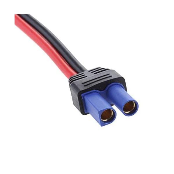 RIZ PLUS SAE 変換 EC5 プラグコード 長さ:16.5cm 10AWG 60A : ビネット - 通販 - Yahoo!ショッピング