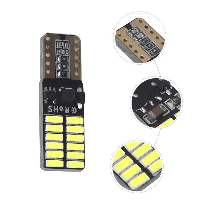 T10 LED 4014 led 44 ルームランプ 24灯 ホワイト 2個 : ビネット - 通販 - Yahoo!ショッピング