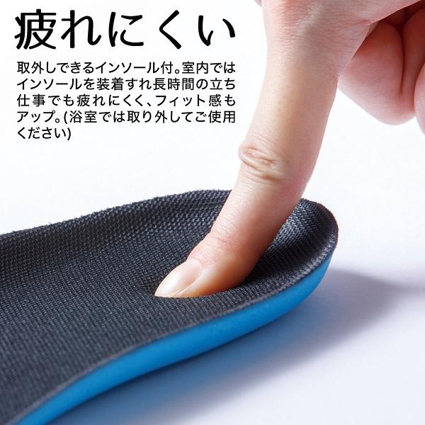 FOOTMARK フットマーク ワークサンダル / 403323 23.0cm ネイビー : ビンゴケアストア - 通販 - Yahoo!ショッピング