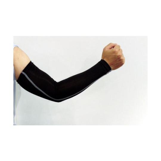 おたふく手袋 冷感 パワーストレッチアームカバー ブラック L JW-618-BK 1双 : 61-3344-41 : Shop de ...