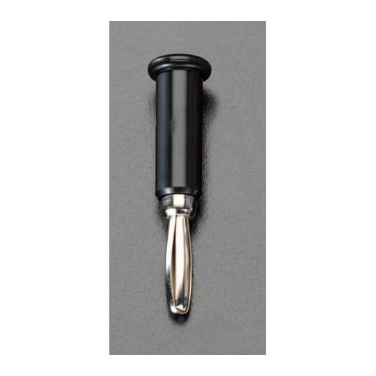 エスコ バナナプラグ（黒） 30V/3A 1個 EA940DP-21 :78-0813-89:Shop de Clinic - 通販 ...