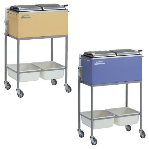 アトム清拭車 ラベンダーブルー NS-910 : Shop de Clinic - 通販 - Yahoo!ショッピング