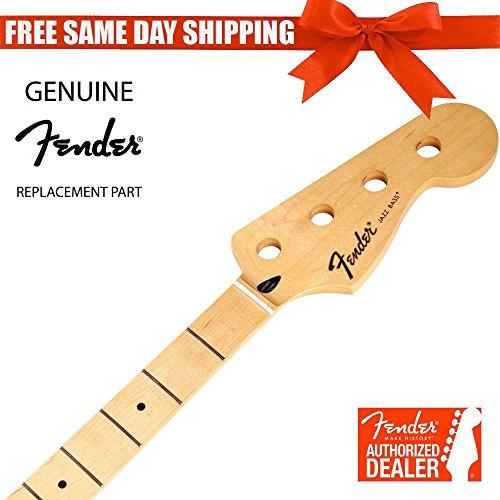 せんので Fender Jazz Bass Neck， Modern C Shape 20 Medium Jumbo Frets ...