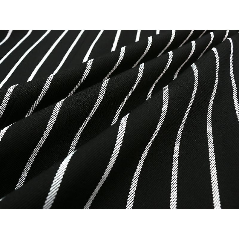 ダブルスーツ ブラック×太線ストライプ 黒 白 ヤクザ ヤンキー オラオラ 悪羅悪羅 オラオラ系 紳士 メンズ ファッション 上下セット 服 ...