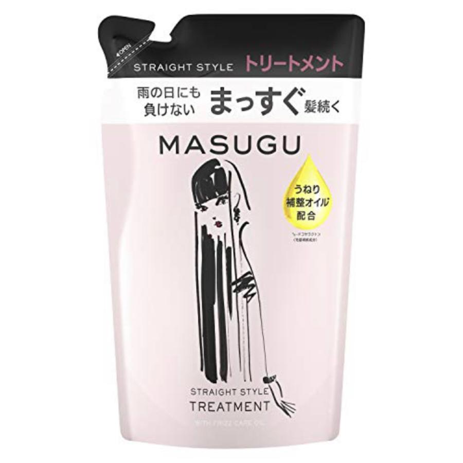 ユニリーバ MASUGU まっすぐ ストレート スタイル くせ毛 うねり髪 トリートメント 詰替用 320g : 美彩活 - 通販 - Yahoo!ショッピング