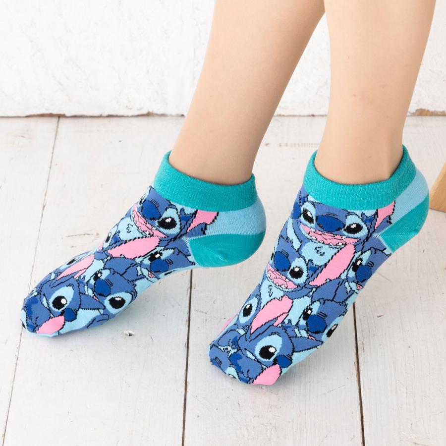 スティッチ ぎっしり 総柄 スニーカー丈ソックス 23-25cm レディース 靴下 ディズニー : fk-309-22f2-780 : レッグウェア専門店 リブル(旧名 美足花舞) - 通販 ...