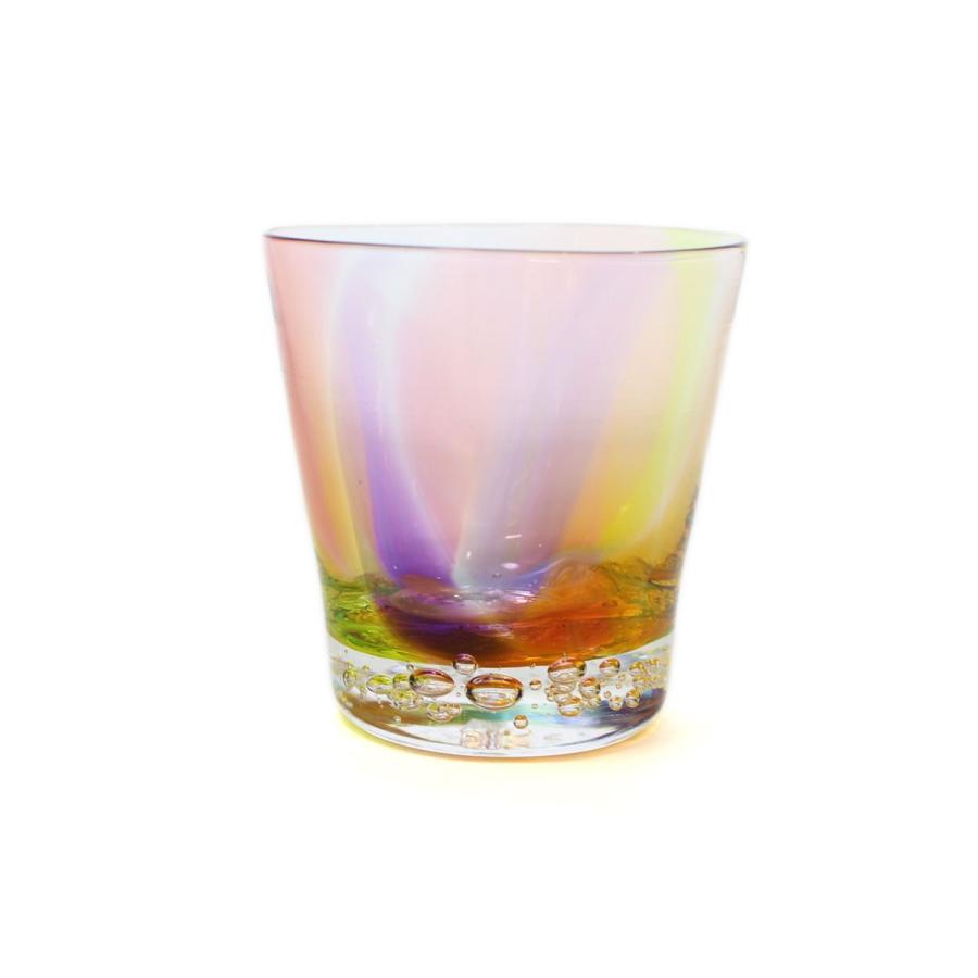 glass calico グラスキャリコ プリズムバブル ロックグラス ハンドメイド ウイスキー 焼酎 カクテル 梅酒 グラス : 酒器 ...