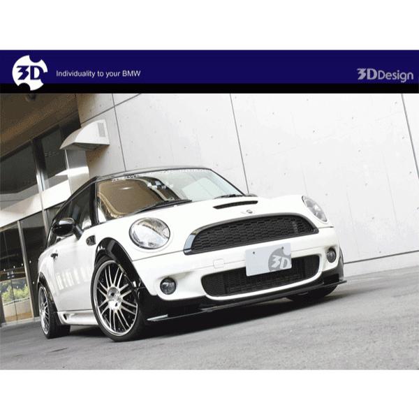3D Design MINI R55/R56 Cooper S フロントリップスポイラー ウレタン : ビッテモーターワークスヤフー店 ...