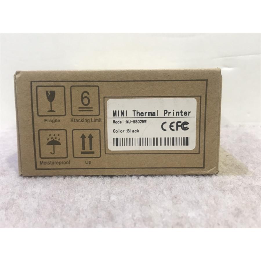 未使用品 Symcode MINI サーマル プリンタ MJ-5802MW /紙幅 58mm Bluetooth USB接続 レシートプリンタ コンパクト :MJ-5802MW-1:たけはな堂 ...