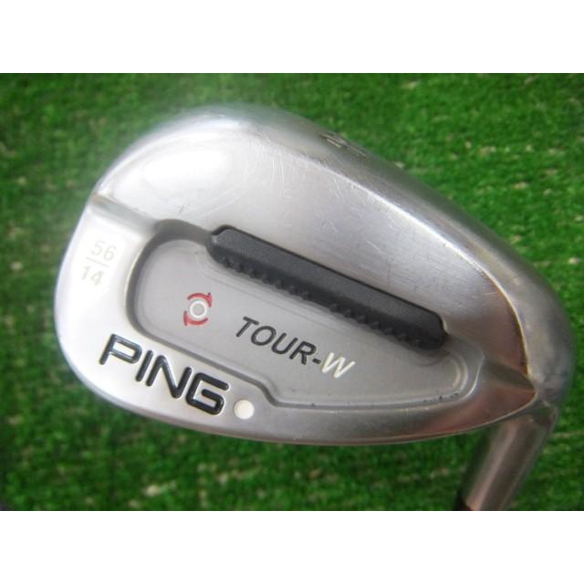 PING（ピン） TOUR-W Jシルバークローム56-14/AWT/S/56[1496] ツアー ウェッジ SW ホワイト アップライト ...