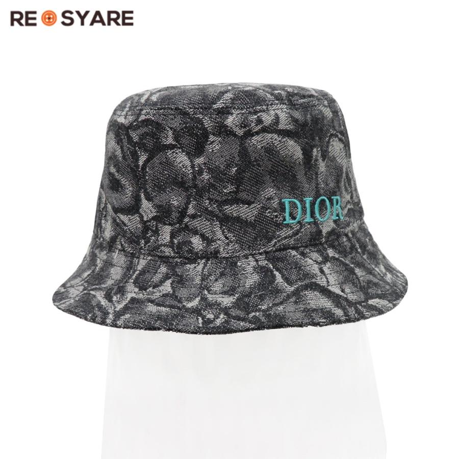 Dior HOMME 【値下げ】 美品 DIOR ディオールオム 293C906C301X ロゴ エンブロイダリー ジャルダン フローラル ...