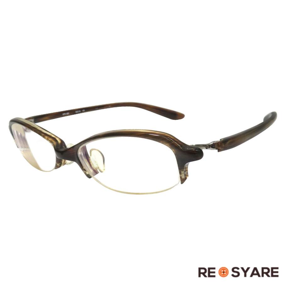 美品 999.9 フォーナインズ NPN-900 逆Rパーツ スクエア ハーフリム 眼鏡 メガネ アイウェア 46823 : 46823 : リシャレYahoo!ショップ - 通販 ...