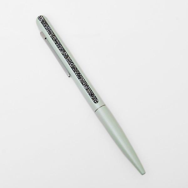 SWAROVSKI スワロフスキー Crystal Shimmer ボールペン ライトグリーン 筆記具 5595671 ゆうパケット送料無料 ...