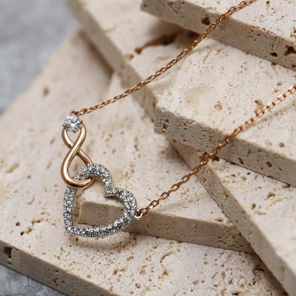 SWAROVSKI 再入荷!スワロフスキー Infinity Heart ネックレス SWAROVSKI 再入荷!スワロフスキー Infinity Heart ネックレス