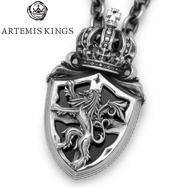 ARTEMIS KINGS アルテミスキングス Lion Shield Pendant ライオンシールドペンダント AKP0140 ...