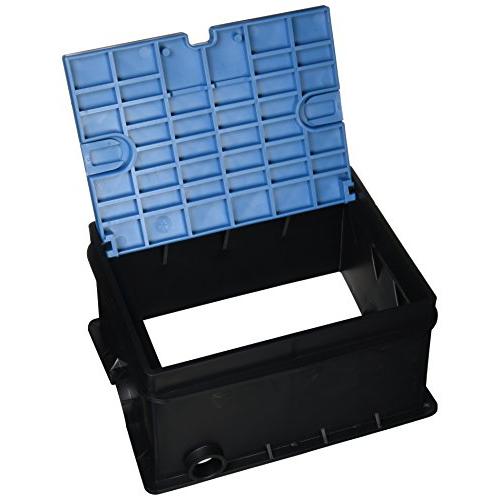 SANEI 散水栓ボックス ホースをつないだままフタができる 床面用 底板なし 青 R81-9-B : Deep Blue - 通販 - Yahoo!ショッピング