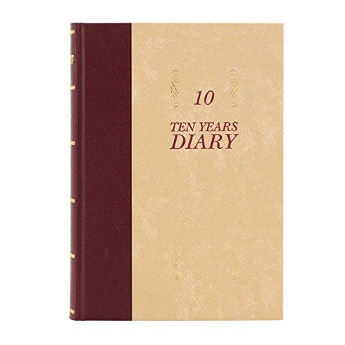 アピカ 日記帳 10年日記 横書き B5 日付け表示あり D313 : Deep Blue - 通販 - Yahoo!ショッピング