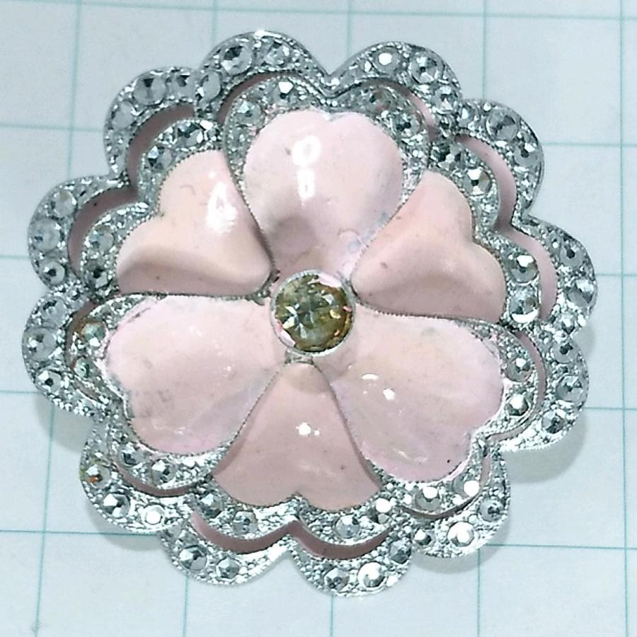 送料無料)ビンテージ☆ピンク フラワーデザイン☆アンティーク ブローチ A21396 : ビンテージ ブラックバード - 通販 - Yahoo ...
