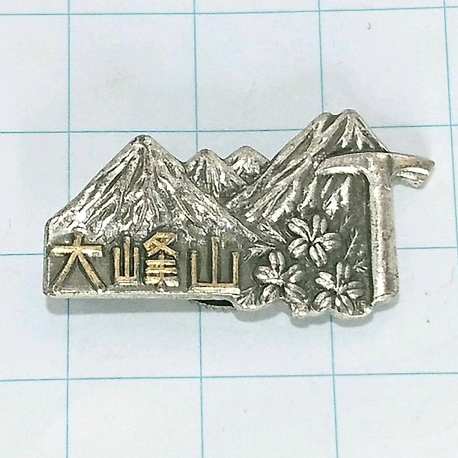 送料無料)大峰山 ご当地 観光地 登山 山登り 旅行 記念 山バッジ ピンバッジ PINS ピンズ A22650 : ビンテージ ブラック ...