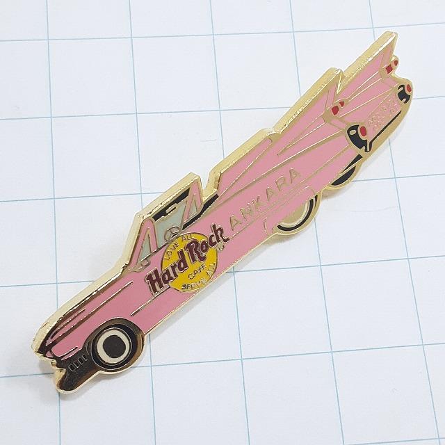 送料無料)Hard Rock Cafe ピンク レトロカー ハードロックカフェ ピンバッジ PINS ブローチ ピンズ A28282 ...