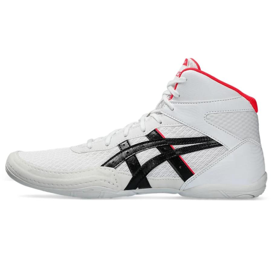 ASICS（アシックス） 再入荷 ホワイト系 レスリングシューズ MATFLEX 7 WHITE×DIVA PINK 1081A051-100 ...